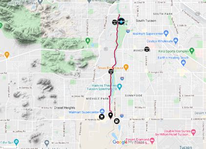 Tucson Loop Interactive Map Chuck Huckelberry Loop Free Maps