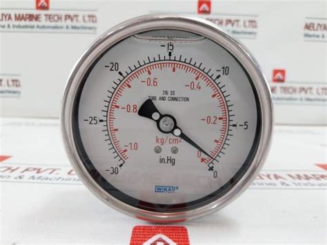 Wika 316 Ss Pressure Gauge Aeliya Marine