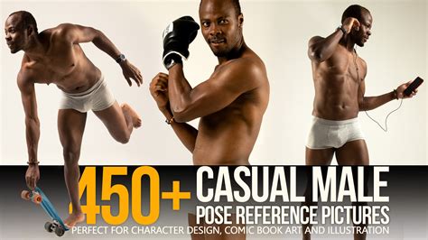 Artstation 450 Casual Male Pose Reference Pictures Resources