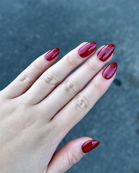 20 Latest Short Red Nail Ideas To Try In 2024