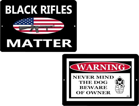 Rogue River Tactical Funny Sarcastic Metal Tin Sign Bundle