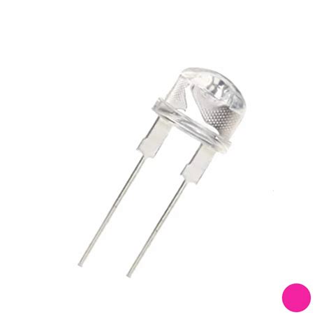 Purple Led 8mm Clear Lens At ₹ 150 Super Bright Led Id 2853628745912