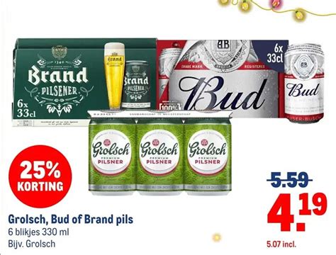 Grolsch Aanbiedingen Nu Tot Wel 70 Korting