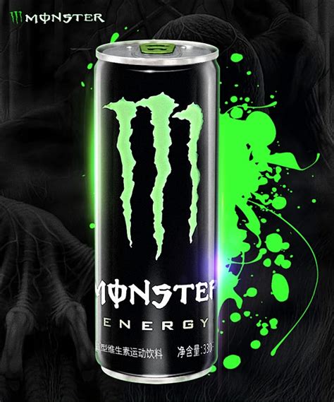 Monster怪物魔爪 运动型功能饮料 提神补充能量型330ml 24罐整箱 天猫 花瓣网