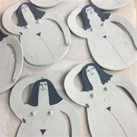 Ceramics Ladies Drying Pottery Crafts Pottery Clay Crafts