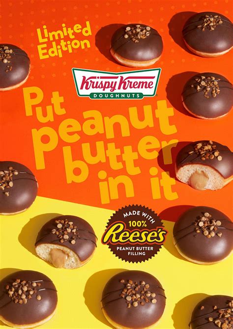 Krispy Kreme Goes Nuts By Launching A Limited Edition Reeses Peanut