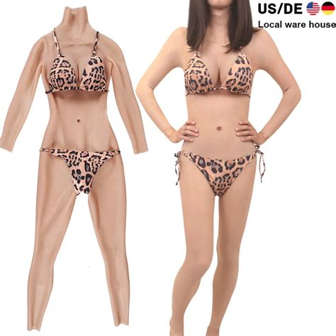 Silicone Bodysuit Full Body Realistic Silicone Female Body Suit With