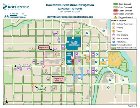 Navigating Downtown Rochester Mn During Construction