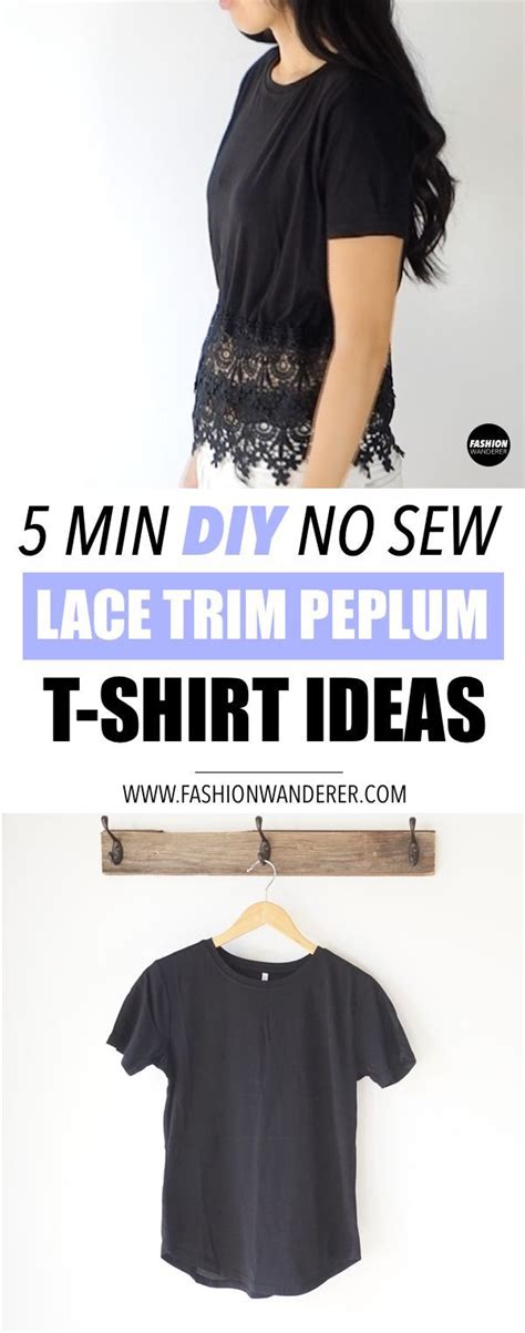 Diy No Sew T Shirt Refashion Easy Upcycle Ideas No Sew