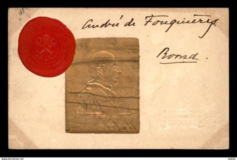 Autres And Non Classés Autographe Marcelin Andre Becq De Fourquiere 1874 1959 Homme De