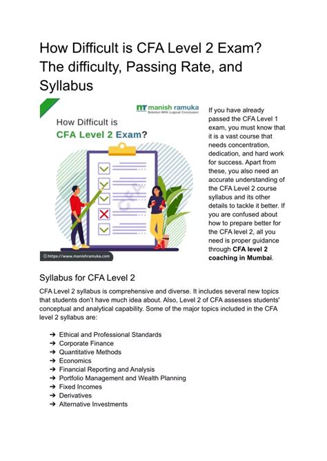 Ppt How Difficult Is Cfa Level 2 Exam Powerpoint Presentation Free
