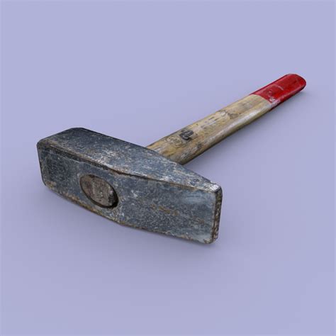 Hammer Free 3d Model Obj Free3d