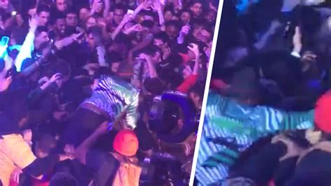 Young Thug Fails Miserably At Crowd Surfing