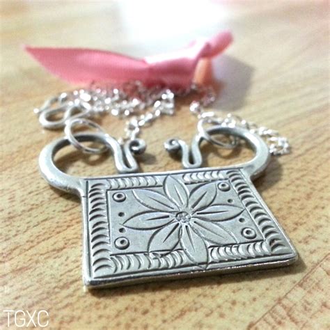 Lotus Soul Lock Necklace Tgxc