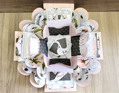 Diy An Explosion Box With Lots Of Fun Surprises Inside K And F Design