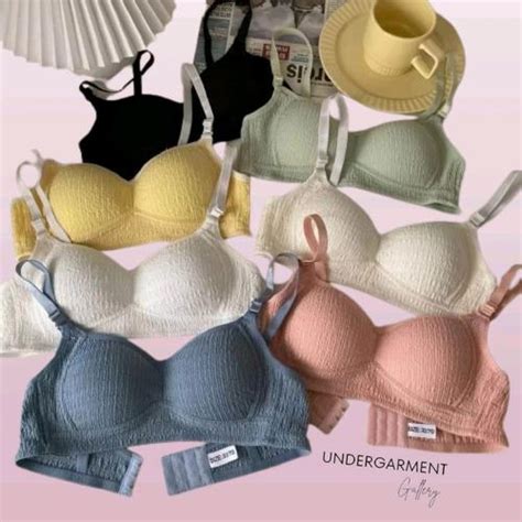 Promo Bra Pls002 Bra Model Crinkle Garis Halus Bra Abg Jakarta Barat Undergarment Gallery