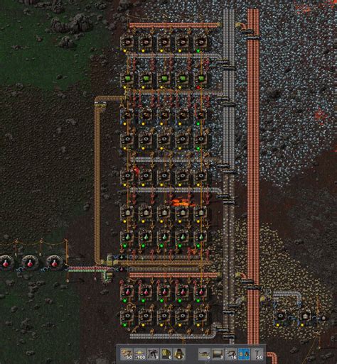 Satisfying Early Red Green Science Setup Factorio