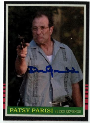 Dan Grimaldi The Sopranos Signed 2x3 Trading Card Patsy Parisi Sopranos