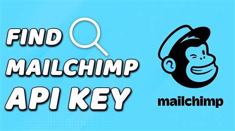 How To Find Api Key On Mailchimp Easy Youtube