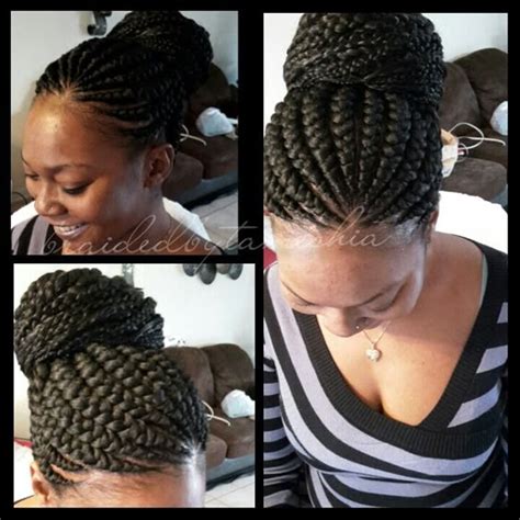 Top 10 Ghana Braids Updo Ideas And Inspiration
