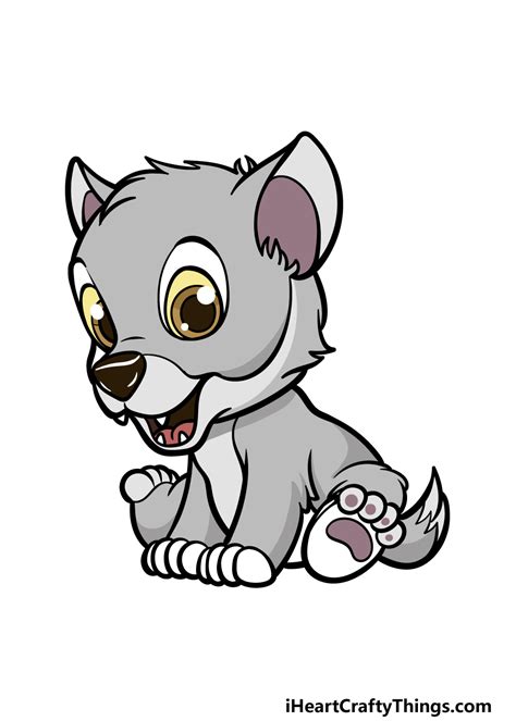 How To Draw An Anime Wolf