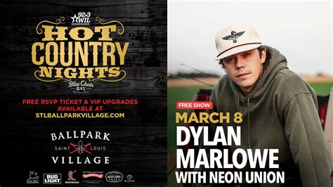Dylan Marlowe Hot Country Nights 92 3 Wil