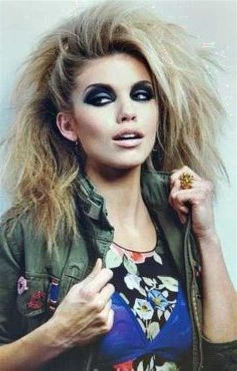 80 S Punk Rock Hair And Makeup Mugeek Vidalondon