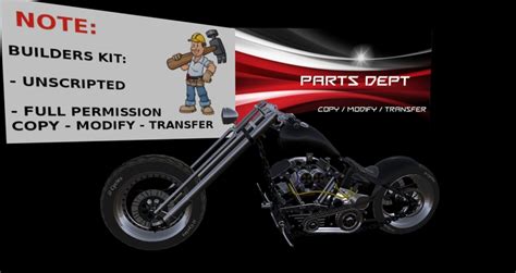 Second Life Marketplace Unchained Full Perm Kit