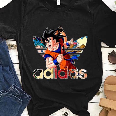 Awesome Goku Dragon Ball Adidas Shirt Hoodie Sweater Longsleeve T Shirt