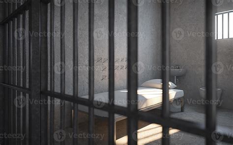 Prison Cell With Light From The Window 3d Rendering 19050725 Stock