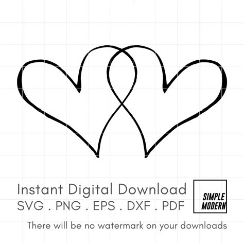 Interlocking Heart Clipart Page 4 Interlocking Heart Png Vectors
