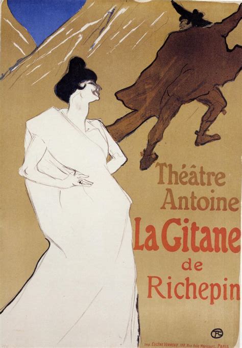 La Gitane The Gypsy 1899 Henri De Toulouse Lautrec