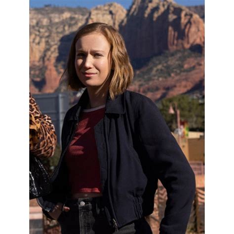 Hacks Ava Black Jacket Hannah Einbinder Jacket