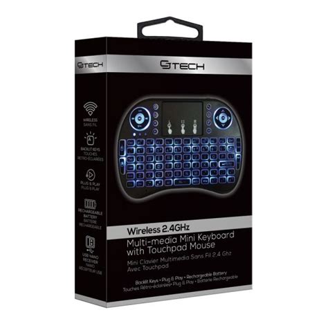 Cj Tech Mini 2 4 Ghz Wireless Keyboard With Back Light Cj Global Inc