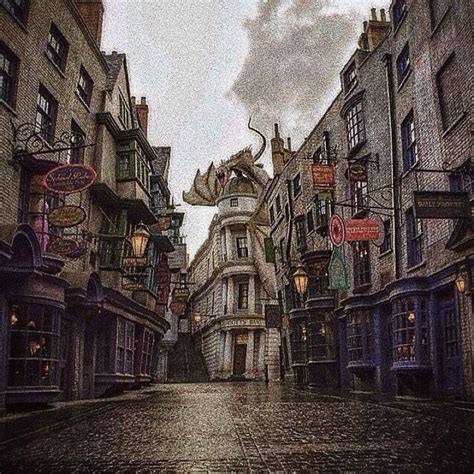 Dragon Statue In The Heart Of Asia Diagon Alley Map Wallpaper Hd