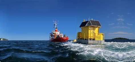 Celtic Sea Power Floating Lidar Buoys Deployed From Falmouth Harbour Celtic Sea Power