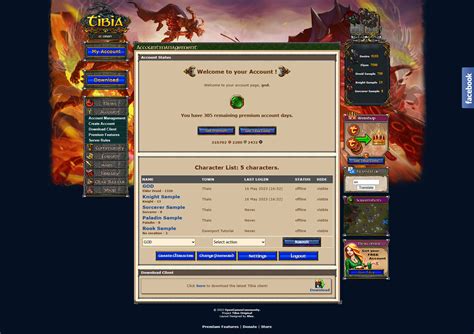 Donador [znoteaac] Tibiacom Endless Original 13x Open Games Community