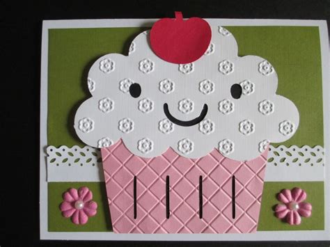 Cupcake Birthday Card Cupcake Birthday Cards Bday Cards Cards Handmade