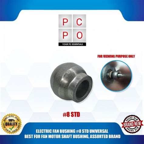 Electric Fan Bushing 8 Std Universal Best For Fan Motor Shaft Bushing