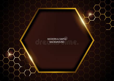 Modern Classy Background Stock Vector Illustration Of Hexagonal