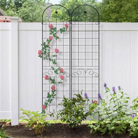 Tunearary 72 Ft Outdoor Climbing Plant Metal Rustproof Rose Mesh