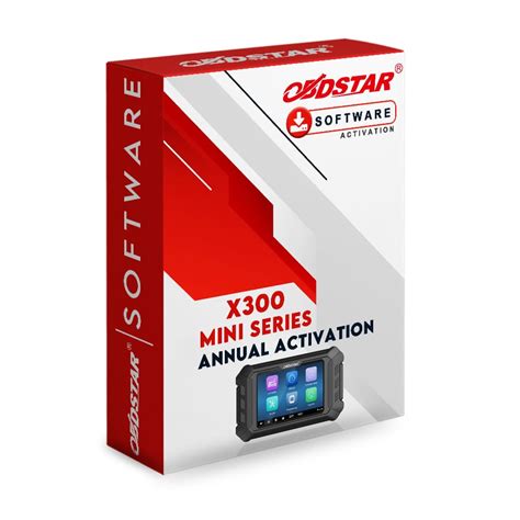 Obdstar X300 Mini Series Annual Subscription