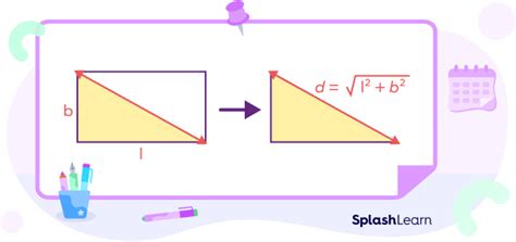 Diagonal Of A Rectangle Formula Properties Examples Facts