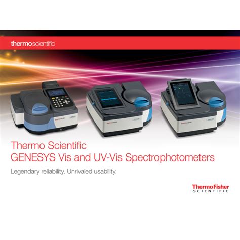 Thermo Scientific Genesys™ 180 Uv Vis Spectrophotometers Pt Mora