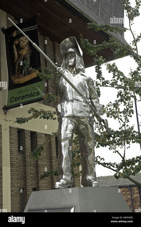 Steel Man Sculpture Stoke The Potteries Museum And Art Gallery Hanley