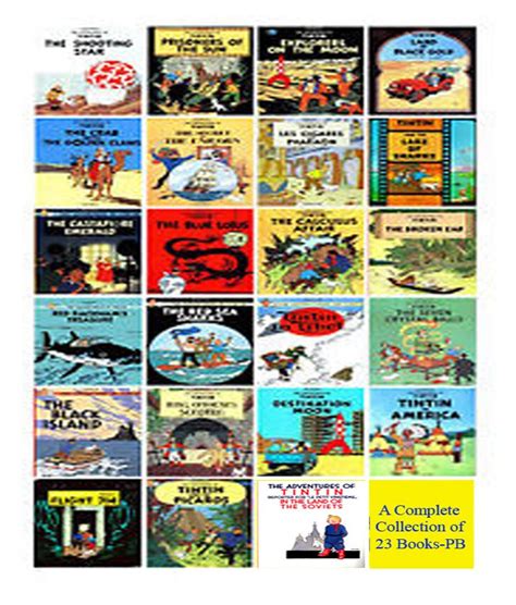 Tintin Comic Books