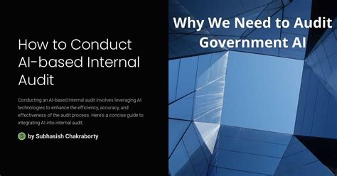 How To Conduct Ai Based Internal Audit