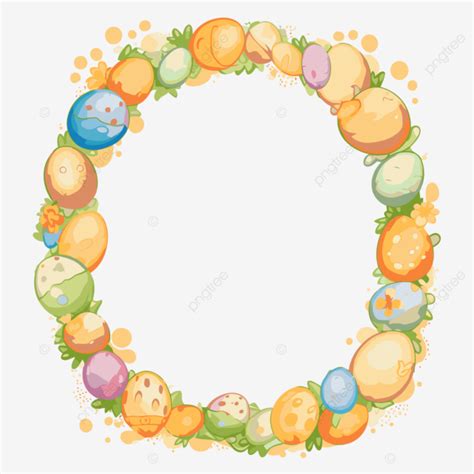 Easter Egg Border Clipart