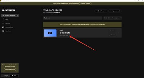 Кошелёк Iron Fish под Windows • Pitmine