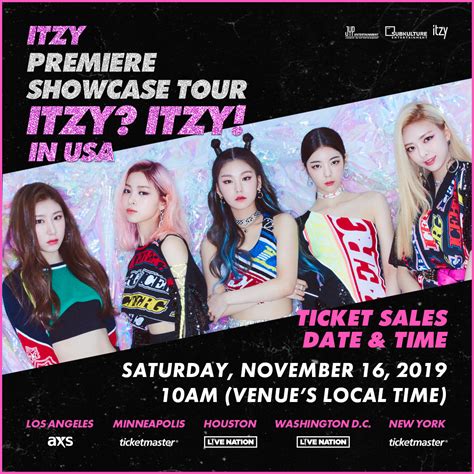 Itzy In Usa Go On Sale This Saturday November 16th At 10am